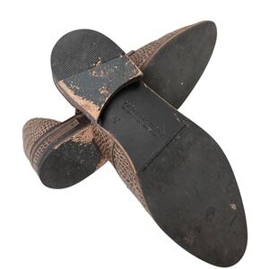 Freda Salvador | Shoes | Freda Salvador Dorsay Loafers Crocodile ...